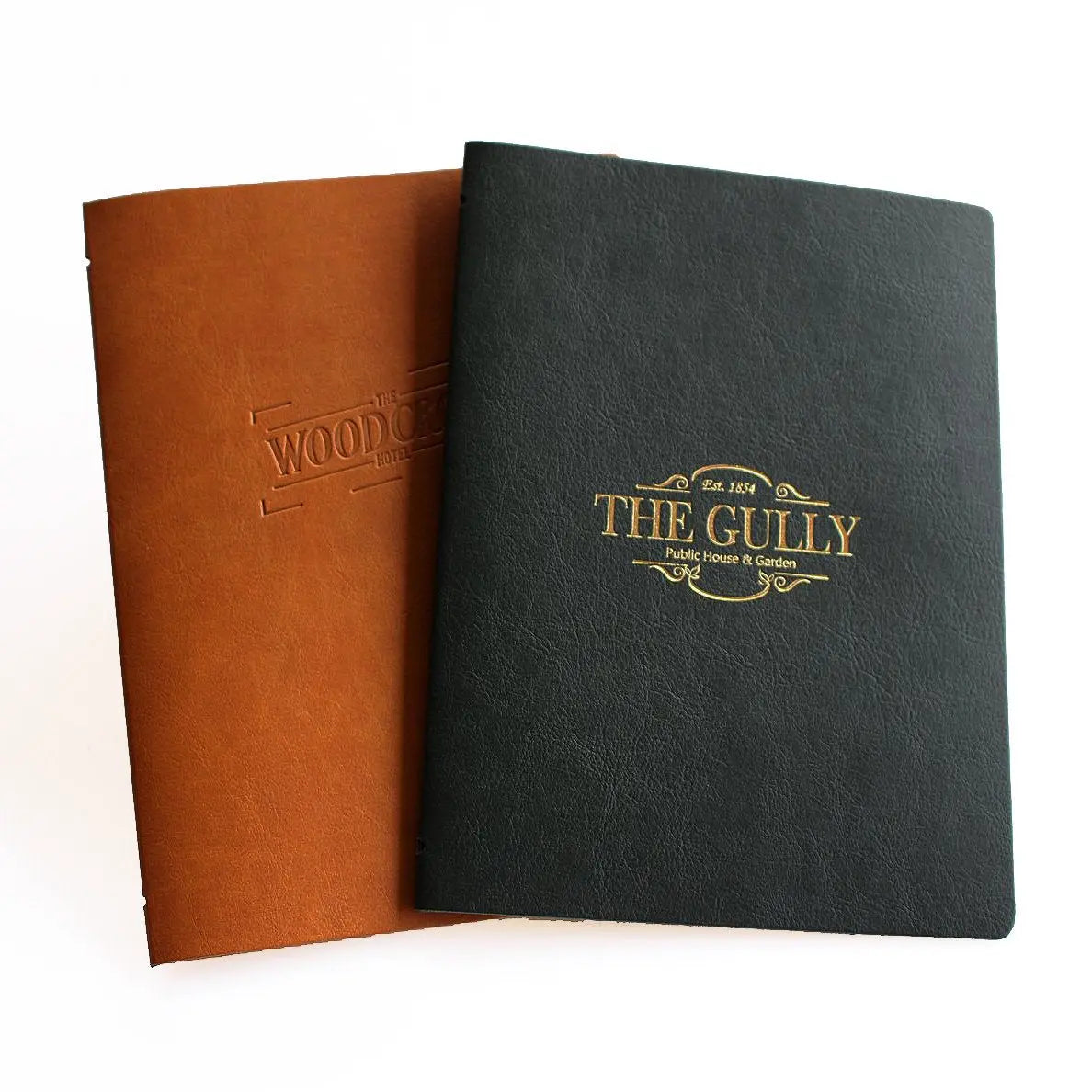 Leather Wine List Covers | 30 Ways to showcase your bar menu — FCM Sales