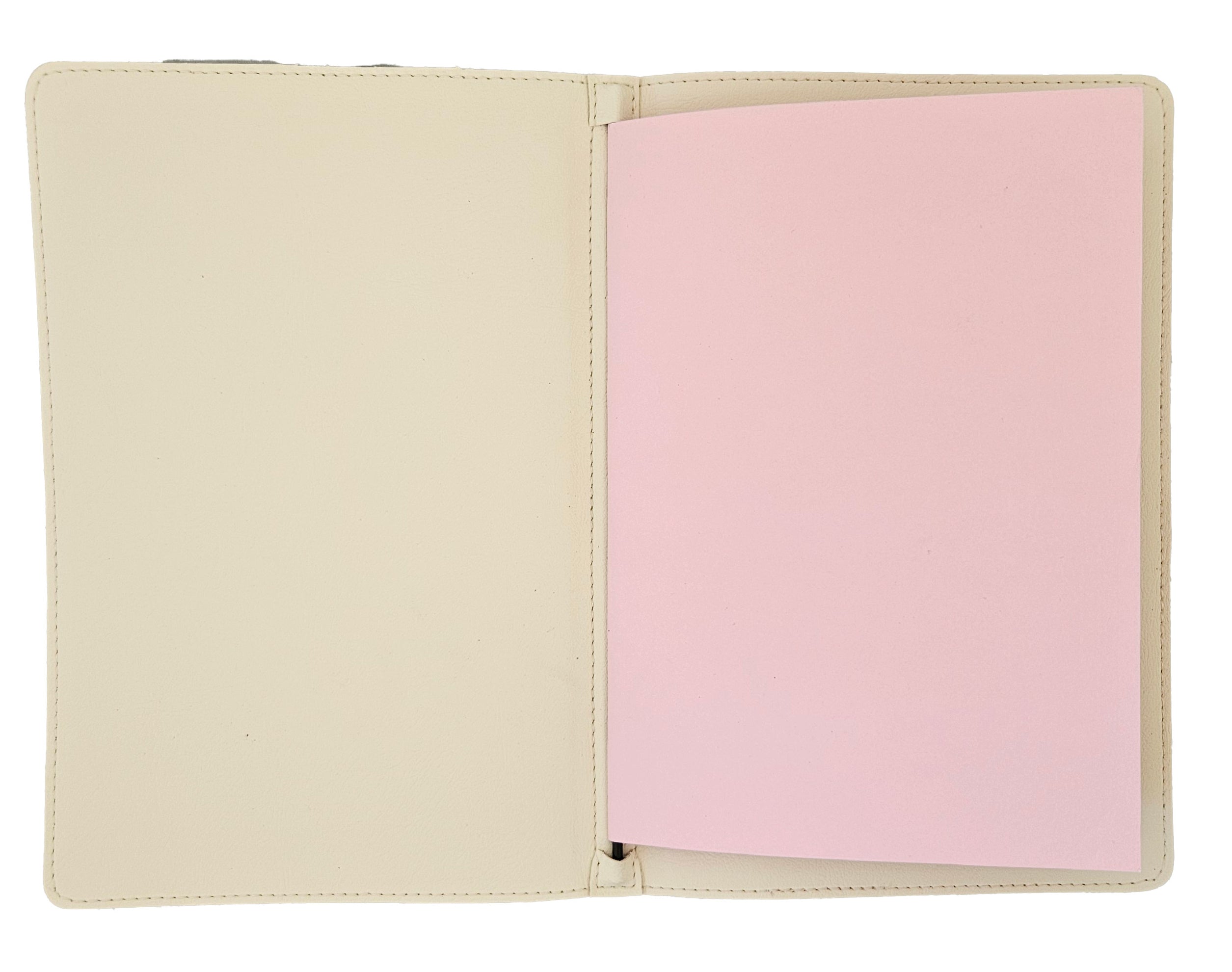 A5 Soft Pleather in White Menu Book | Carbon rod | Made in Australia ...