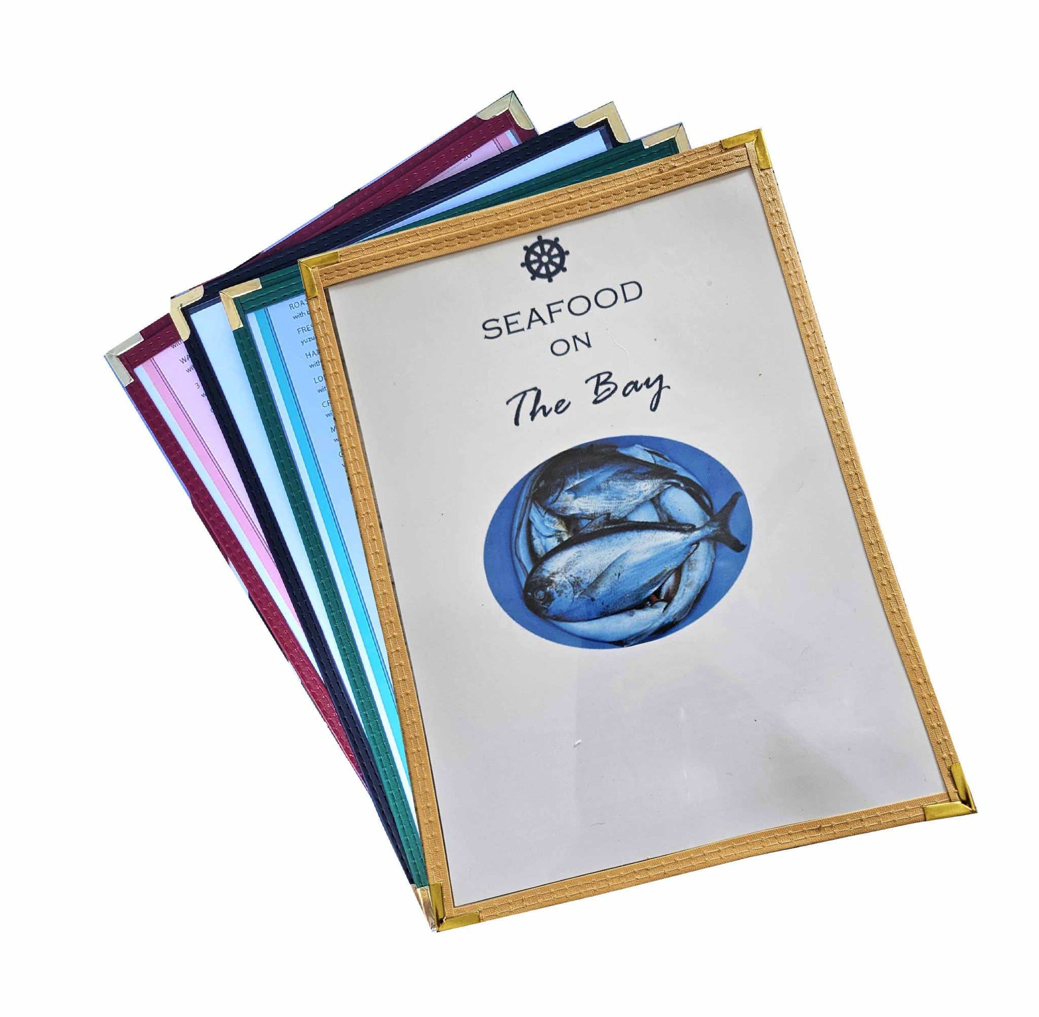 Restaurant Menu Covers Australia | Easy Logo Printing | FCM Sales