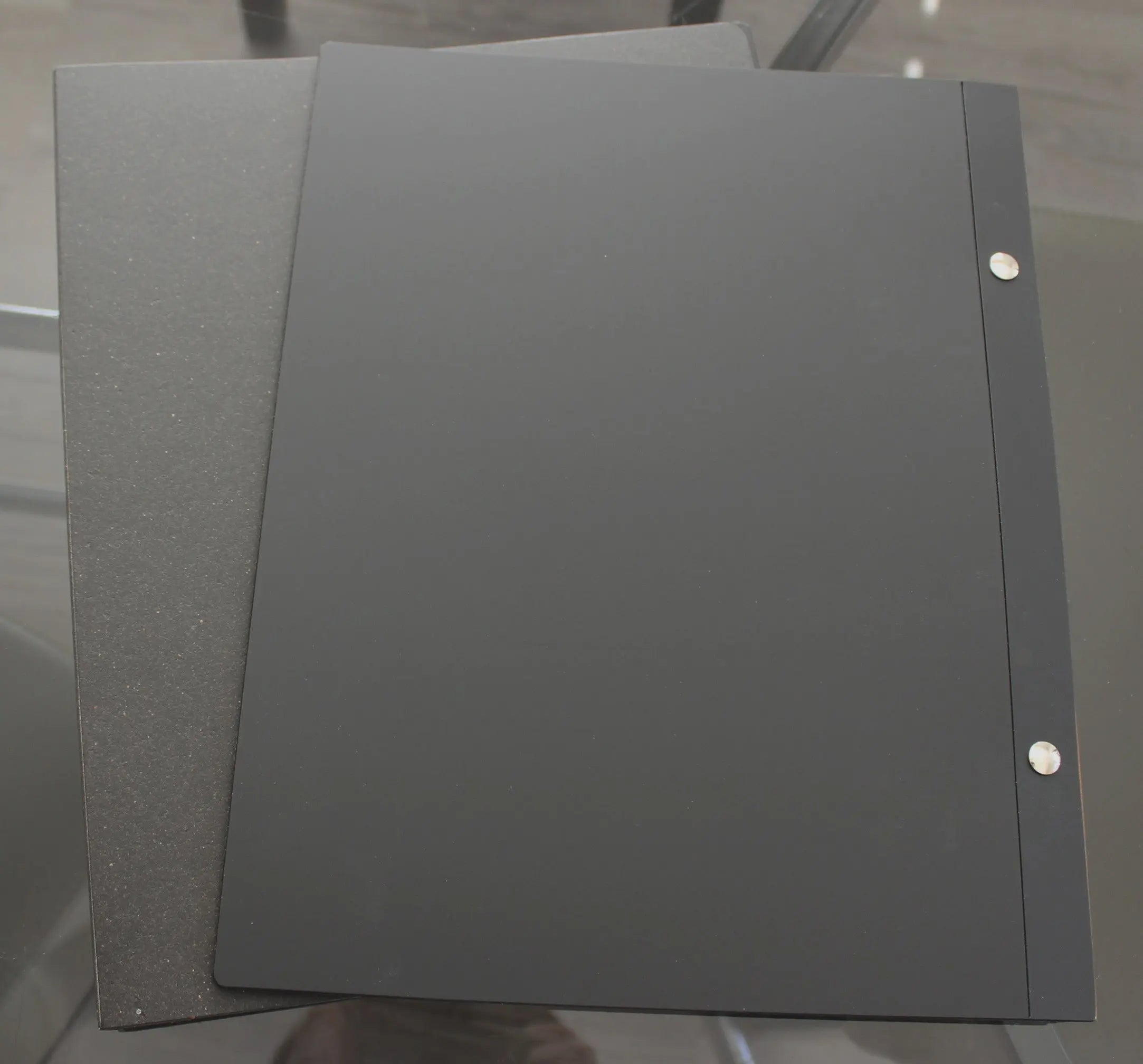 A4 or A5 Leather front and Black poly back | 5 or 10 pockets |A4 or A5 ...