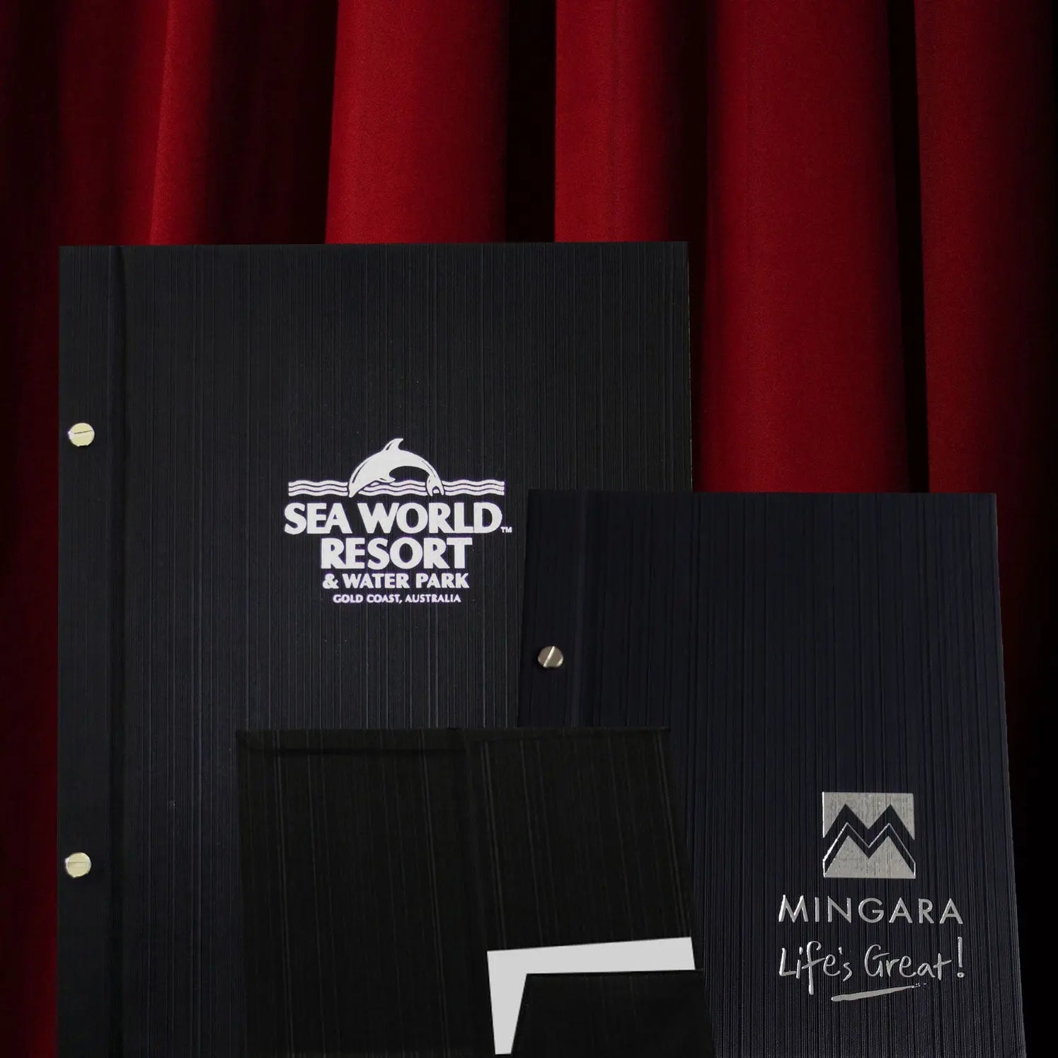 Black Menu Covers for sale | Choice of style and fitting | Free ...