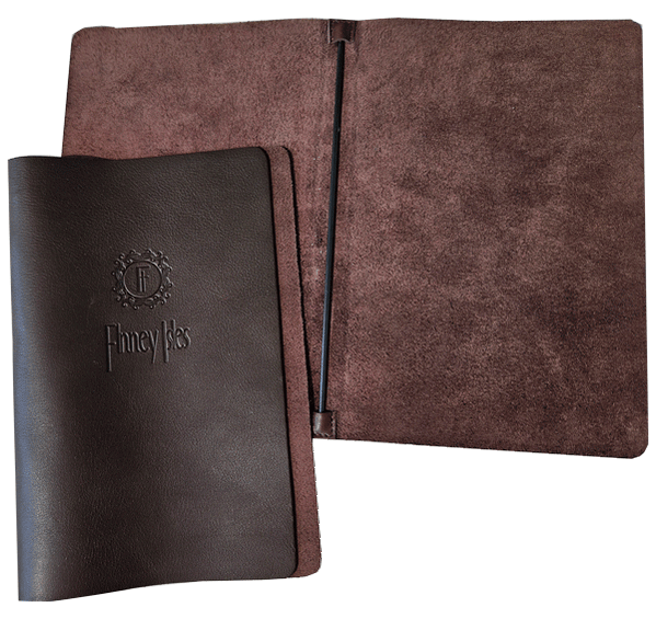 Restaurant Menu Covers | Leather Menus | Custom Design | FCM Sales