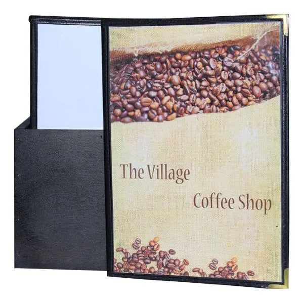 Restaurant Menu Covers Australia | Easy Logo Printing | FCM Sales