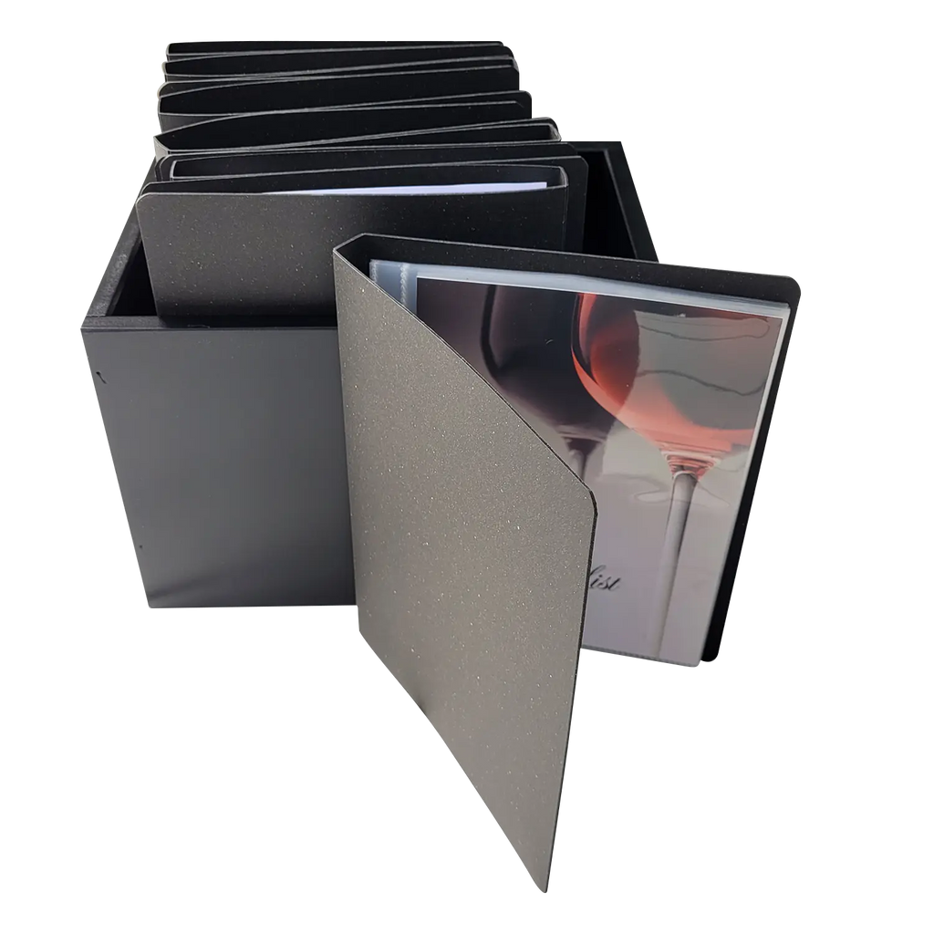 Restaurant Menu Covers Australia | Easy Logo Printing | FCM Sales